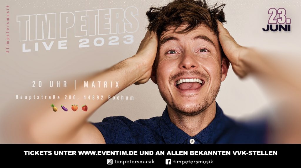 Tim Peters überzeugt bei seinem Konzert-Debüt – Ute's Fox-Magazin